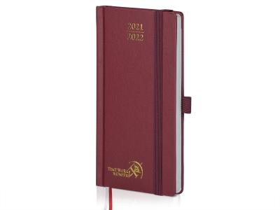 China PU Leatherette Vertical Weekly Planner 2023 2024 Daily Schedule 4.25x6.75 Inches for sale