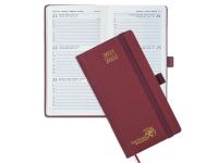 China PU Leatherette Vertical Weekly Planner 2023 2024 Daily Schedule 4.25x6.75 Inches for sale