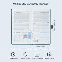 China FSC Certified Hourly Monthly Schedule Planner 80g Ink Resistant Paper 4.25x6.75 for sale