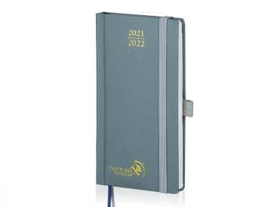 China Grey Small Softcover Spiral Academic Planner 4.25x6.75 July 2023 June 2023 for sale