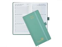 China PU Leatherette Cover Mini Weekly Planner 4.25x6.75 Inch Customization Optional for sale