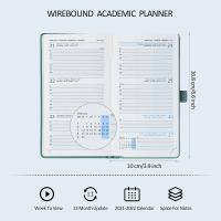 China PU Leatherette Cover Mini Weekly Planner 4.25x6.75 Inch Customization Optional for sale