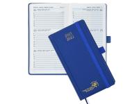China Royal Blue 4.25x6.75 Inch Spiral Weekly Planner Twin Wire Binding 12 Month for sale