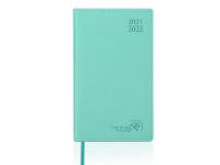 China OEM ODM Green Pocket Size Weekly Planner Vertical Layout Inner Pages for sale