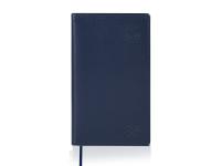 China Navy Blue Pocket Size Weekly Planner 12 Month Customization Available 3.88x6.63 Inch for sale