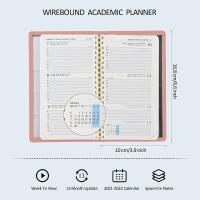 China 3.88''X6.63'' Pocket Size Weekly Planner With Hourly Monthly Schedule for sale