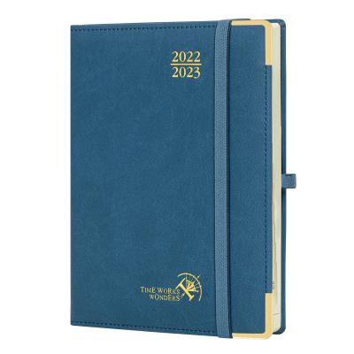 China 10.5x8.5 Inch Executive Weekly Planner 16 Months Metal Corner Protectors for sale