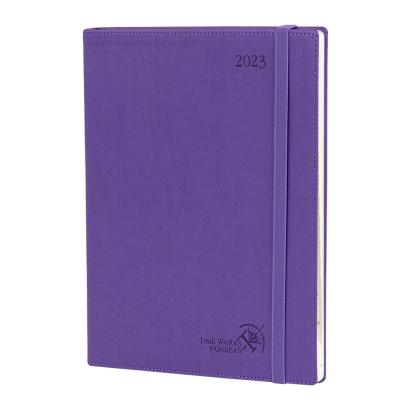 China REACH Pu Leather Custom Academic Planner 2023 Weekly Planner for sale