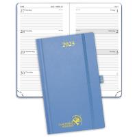 China Light Blue Pocket Weekly Planner 2023 Hardcover 4.25x6.75 Inch Classic for sale