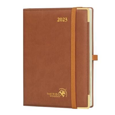 China Custom 7 Day Weekly Planner 2023 80gsm Ink Resistant Paper 6.5x8.5 Inch Softcover for sale