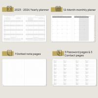 China 2023 Weekly Planner 6.5x8.5 Inches Daily Schedule Yearly Agenda FSC Paper for sale