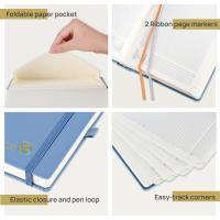 China 2023 Hardcover Daily Planner A5 1 Page Per Day Monthly Weekly Schedule 80gsm Paper for sale