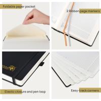 China Custom A5 Hardcover Planner 2023 100gsm Paper Daily Weekly Monthly Schedule for sale