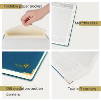 China A5 80gsm Paper Daily Planner 2023 365 Days Classic Schedule Notebook Customizable for sale