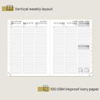 China 2023 Weekly Planner 8.5x6.5in Academic Agenda FSC Paper 100gsm for sale