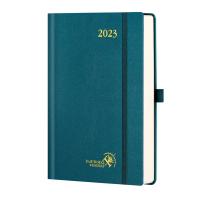 China A5 Leatherette Hardcover 2023 Daily Planner 1 Page Per Day FSC Certified Paper for sale