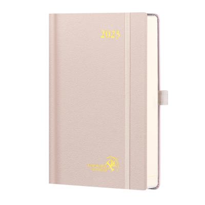 China A5 Daily Agenda 2023 Daily Planner Yearly Monthly Plan Paper Pocket Tear Off Corners for sale