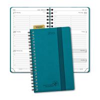 China Mini Spiral Planner 2023 6.75x4.25in Softcover Daily Weekly Monthly Agenda for sale
