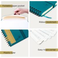 China Mini Spiral Planner 2023 6.75x4.25in Softcover Daily Weekly Monthly Agenda for sale