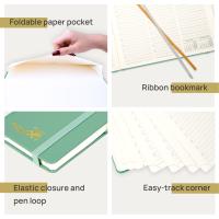 China Customizable FSC Certified Weekly Planner 2023 100gsm Ivory Paper Green for sale