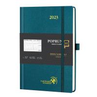 China Pacific Green ODM OEM Executive Weekly Planner Hardback for sale