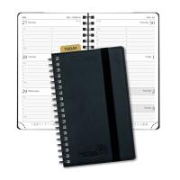 China Pocket Size Weekly Planner 2023 Vegan Leather Soft Cover 17x10.5 cm Custom for sale
