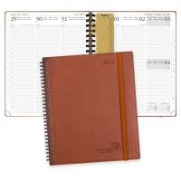 China ECO Friendly Poprun 2023 Custom Planner Large Size Vegan Leather for sale