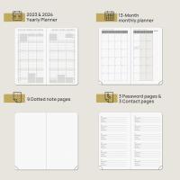 China Custom 2023 Pocket Weekly Monthly Planner 17x10.5cm FSC Certified Paper for sale