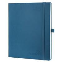 China POPRUN Large Academic Planner Night Sky Blue Vertical Layout Writing Space for sale