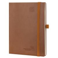 China Custom Offset Printing Weekly Monthly Planner 6.5x8.5 Inch Soft Cover Removable Pen Loop for sale