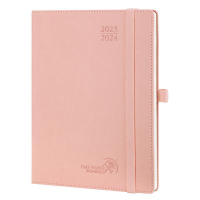 China 17 Months Medium Academic Planner 2024 Weekly And Monthly Design for sale