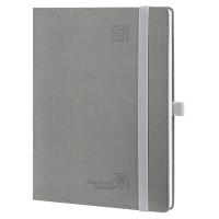China 2024 POPRUN Medium Academic Planner Custom Grey Weekly Schedule Large Writting Space for sale