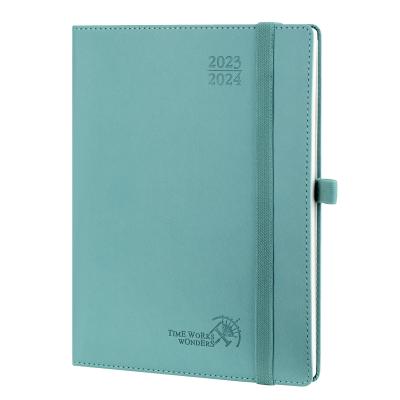 China Custom 80GSM Paper Medium Academic Planner 6.5x8.5 Inch Vertical Layout for sale