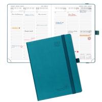 China Medium 6.5''x8.5'' Academic Planner Schedule With Large Vertical Layout for sale