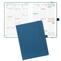 China FSC Medium Academic Planner Custom Weekly Schedule Night Sky Blue for sale