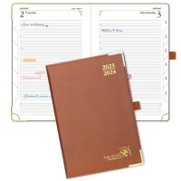 China POPRUN A5 Hardcover Academic Planner 2023-2024 160 Pages Daily Weekly Monthly for sale