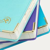 China Custom A5 2024 Academic Weekly Planner Hardcover 150 Pages PU Leather for sale