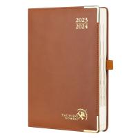 China POPRUN A5 Hardcover Academic Planner 2023-2024 160 Pages Daily Weekly Monthly for sale