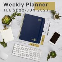China Vertical Layout Custom Academic Planner From Jul 2023 To Jun 2024 for sale