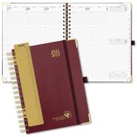 China Academic Weekly Planner Medium A5 100GSM Ivory Paper Student Planner 2023-2024 for sale