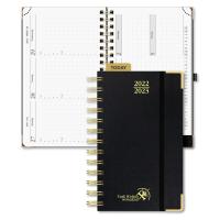 China Tiny Hardcover Weekly Planner 6x8 Inch with Hourly Schedule and Monthly Tabs for sale