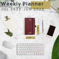 China Hardcover 4.33'' X 6.69'' Weekly Academic Planner Vertical Inner Page for sale
