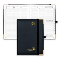 China Weekly Planner 2023 2023 Black 6.5 x 8.5 Inch Vertical Hourly Schedule Monthly Plans for sale