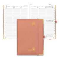 China 2023-2023 Academic Planner Pink Vertical Page Layout With Quick Serach Functions for sale