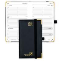 China 6.75x4.25 Inch Small Academic Planner with Hourly Schedule Monthly Tabs for sale