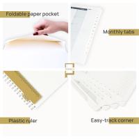 China Weekly Planner 2023-2023 PVC Transparent Cover Customization Available for sale