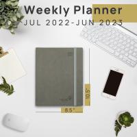 China FSC REACH ISO9001 Softcover Weekly Planner 100GSM Ivory Paper 12 Month for sale