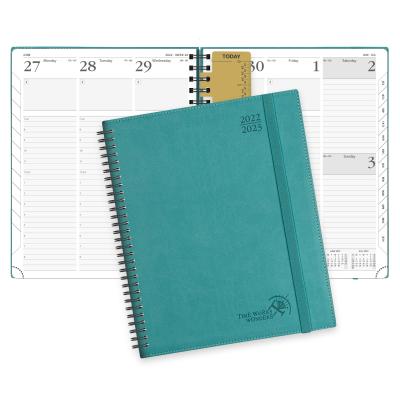 China Donau Blue Large Weekly Planner 2023-2024 Hourly Schedule 100GSM Paper for sale