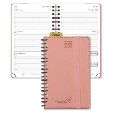 China Mini Weekly Planner 4.25x6.75inch 80gsm Ink Resistant Paper Customizable for sale