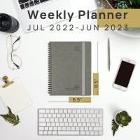 China 100GSM Ivory Paper Student Weekly Planner 2023 2023 Vertical Layout for sale